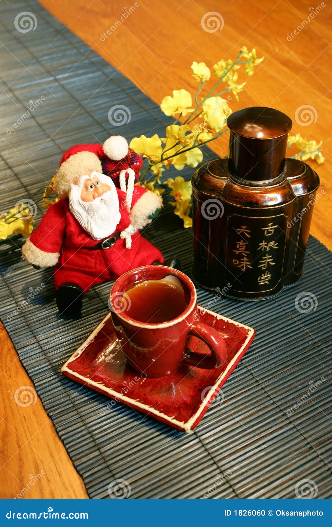 Santa Clause Chinese Style stock photo. Image of runner - 1826060