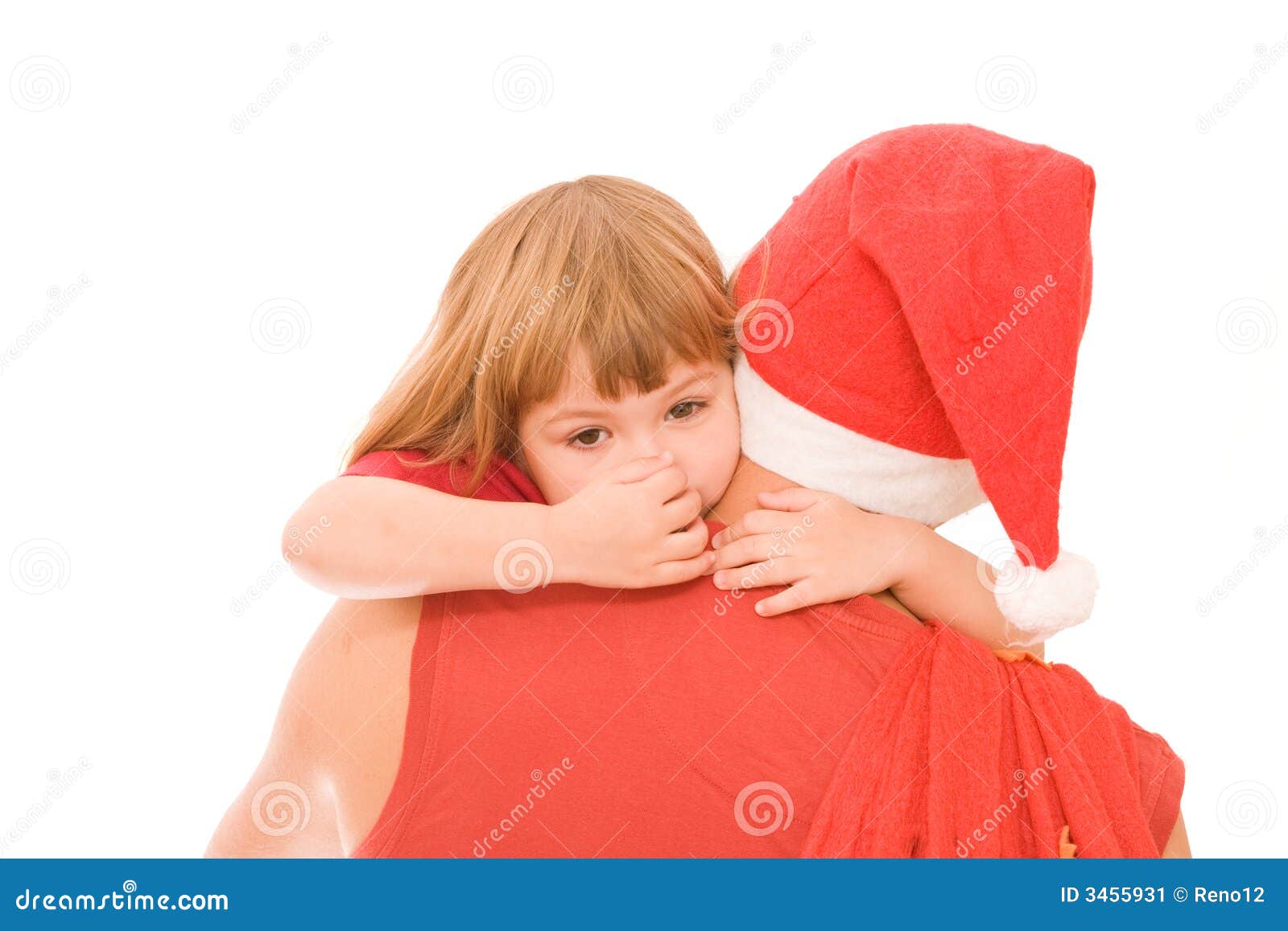 Santa is coming! stock image. Image of adorable, back - 3455931