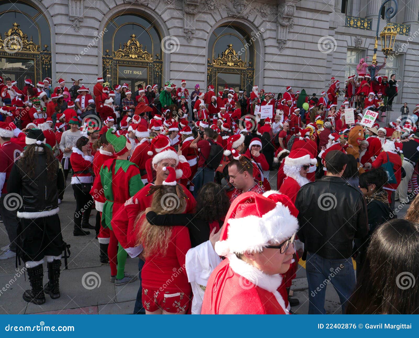 Santa Con San Francisco 2011 Editorial Photo - Image of city, santas ...