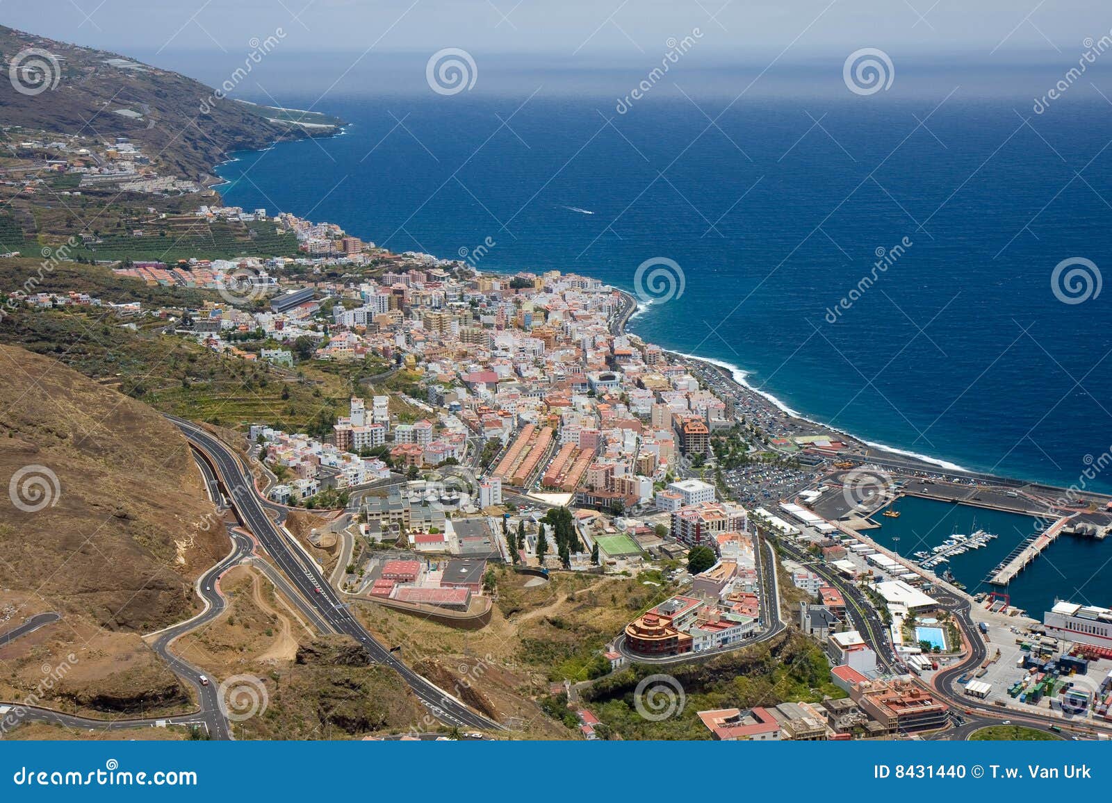 Santa Cruz stock photo. Image of horizon, historic, canaries - 8431440