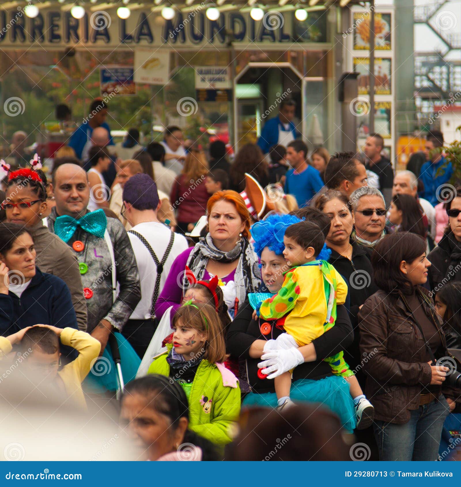 SANTA CRUZ, SPAIN Carnival Parade Editorial Stock Photo - Image of ...