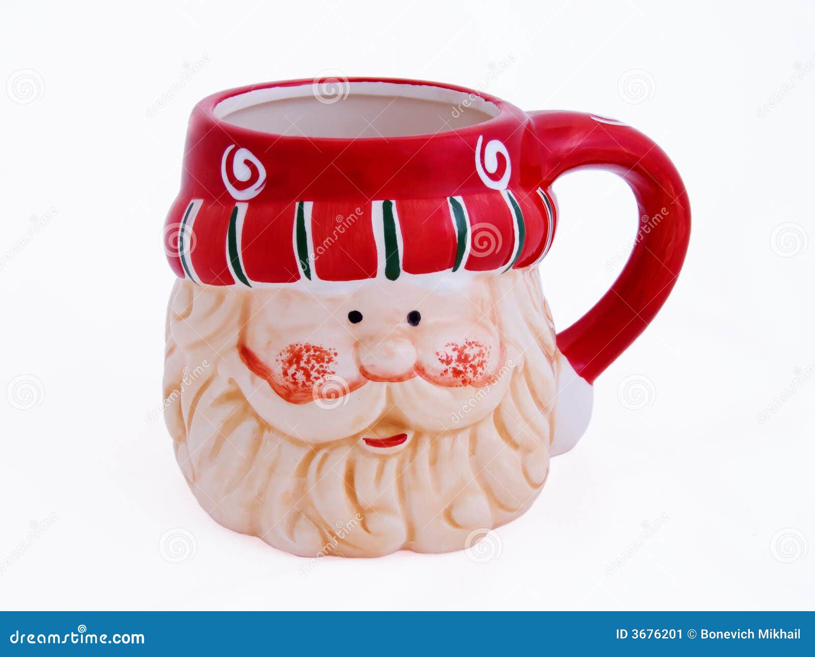 Santa cup stock image. Image of jolly, kringle, year, christmas - 3676201