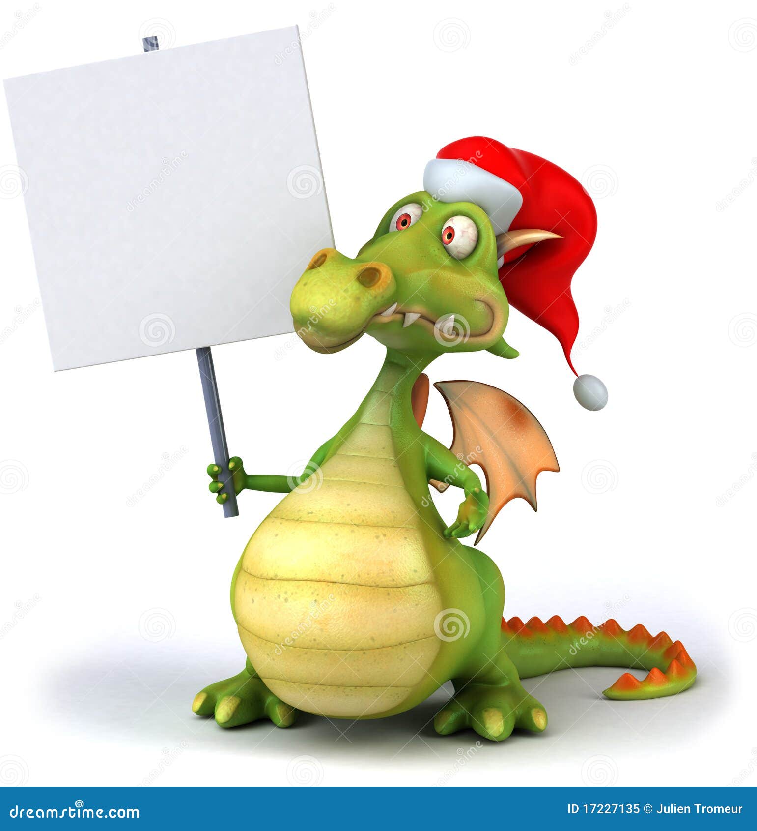 Santa dragon stock illustration. Illustration of claus - 17227135