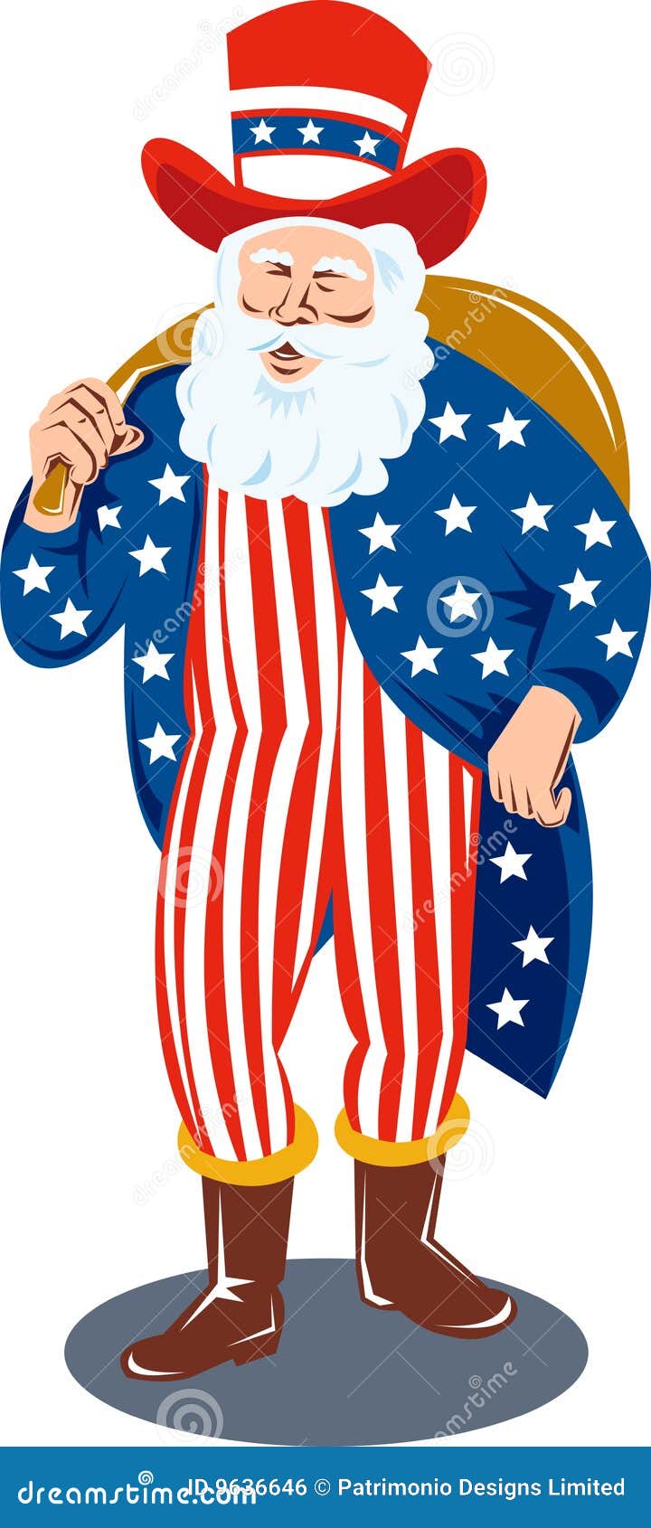 Santa Uncle Sam Stock Illustrations – 60 Santa Uncle Sam Stock ...