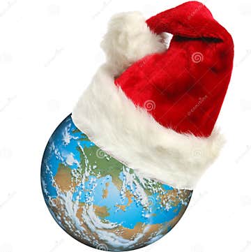 Santa earth stock image. Image of earth, santa, celebration - 1573247