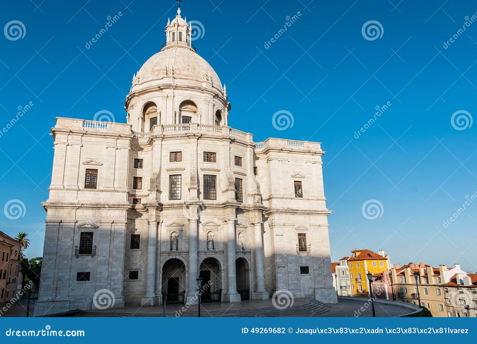Santa Engracia arkivfoto. Bild av kupol, kyrka, historiskt - 49269682