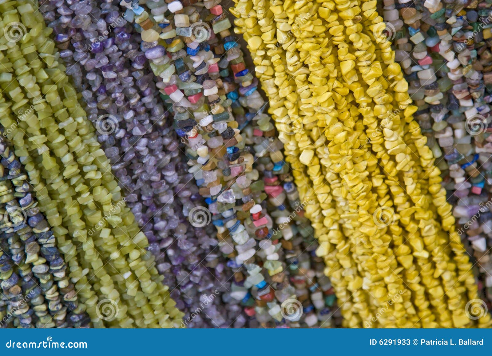 Santa Fe Beads stock image. Image of strand, green, purple - 6291933