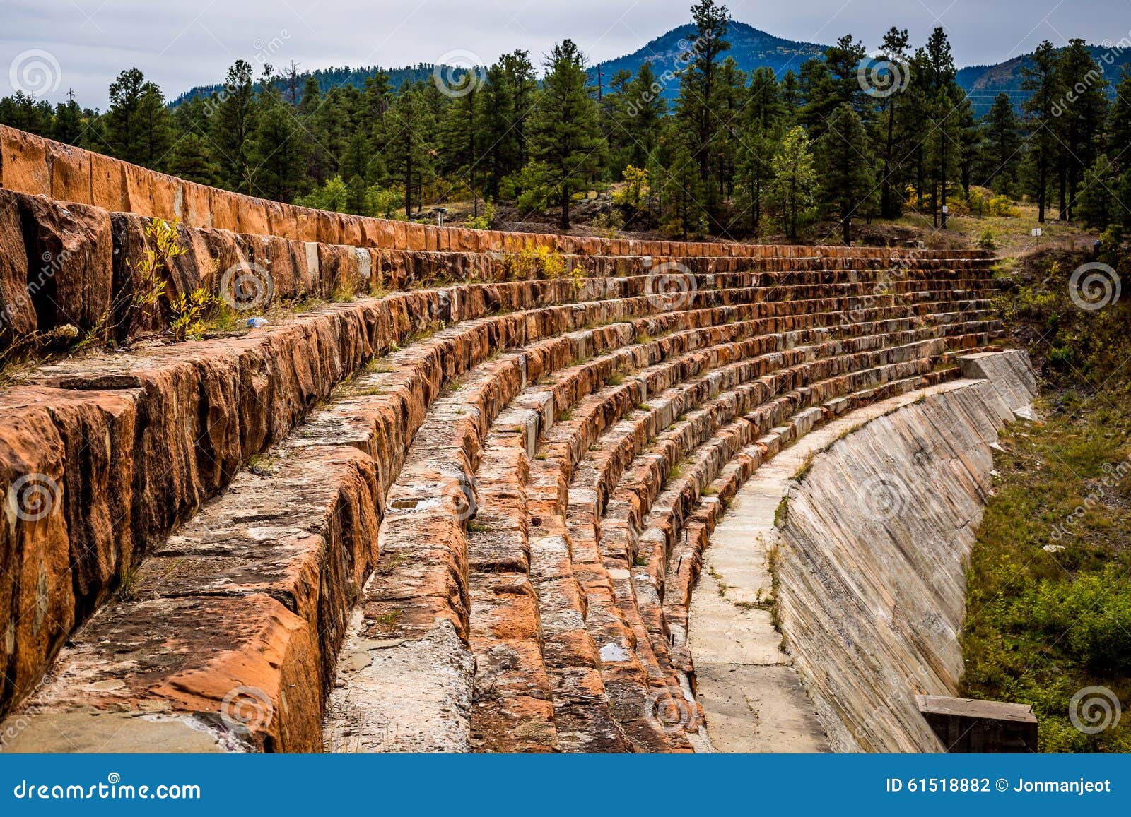 Santa Fe Dam Williams Arizona Stock Photo - Image of spillway, panorama ...