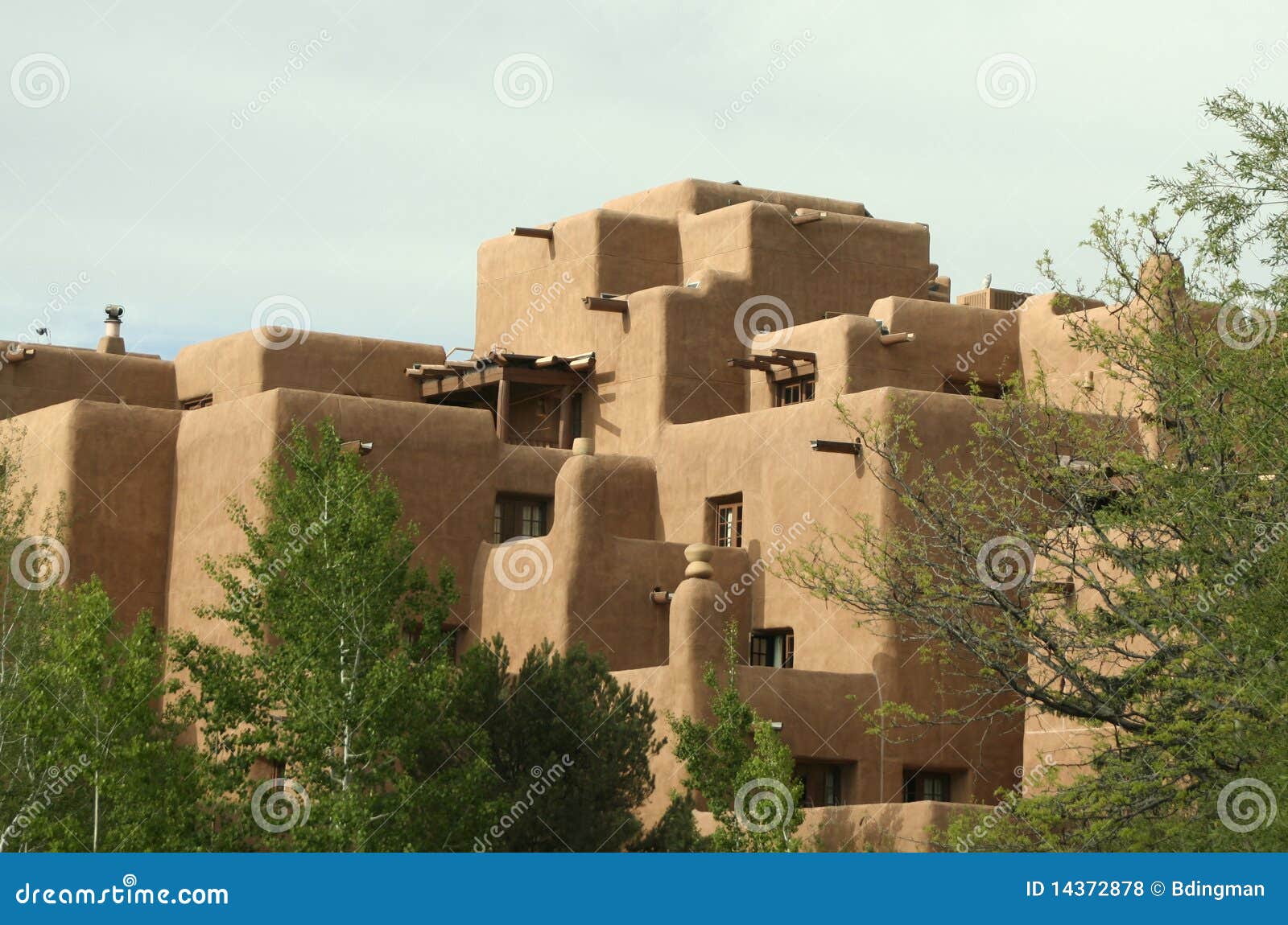 Santa Fe Style stock photo. Image of mexico, historic - 14372878