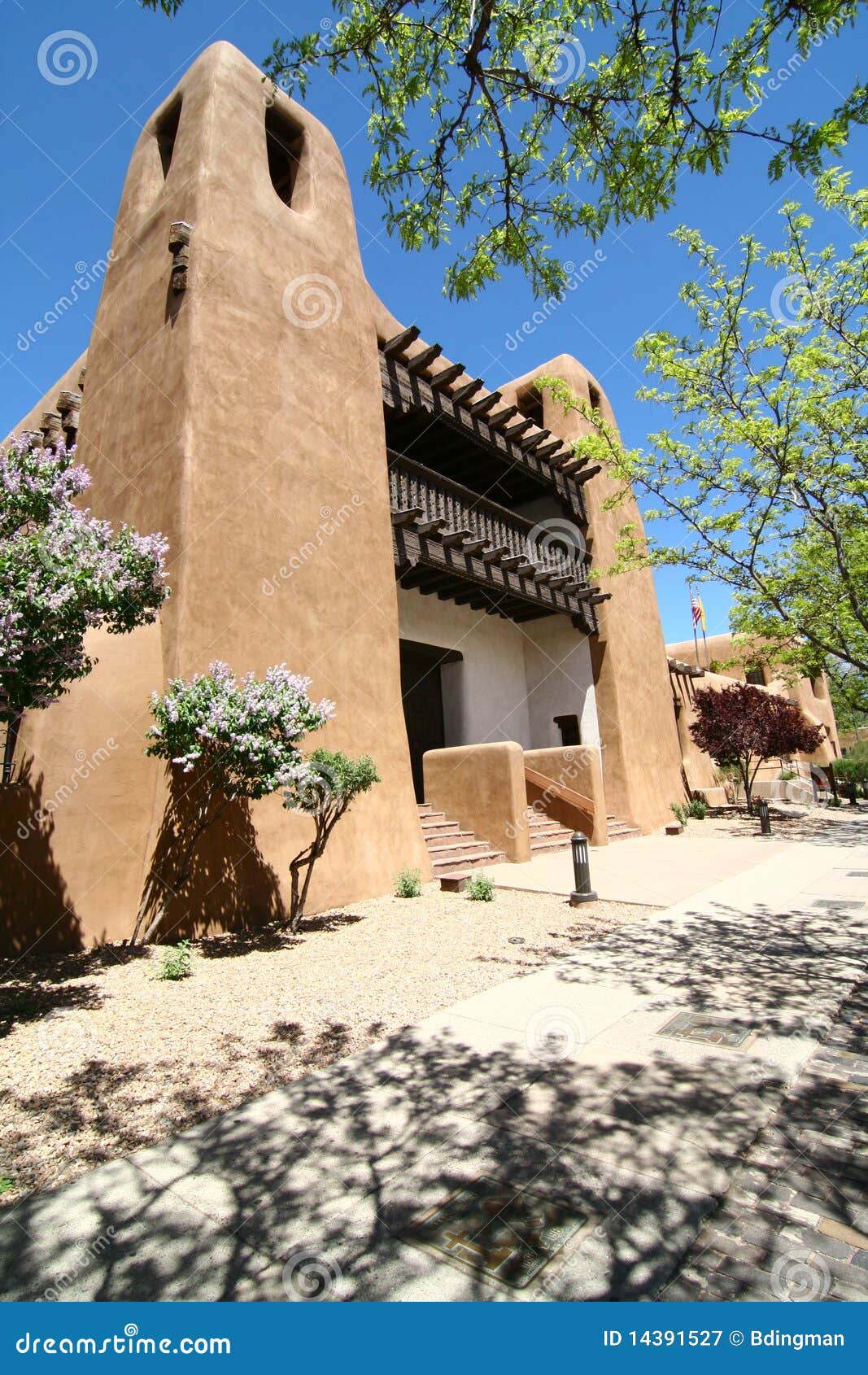 Santa Fe Style stock image. Image of destination, american - 14391527