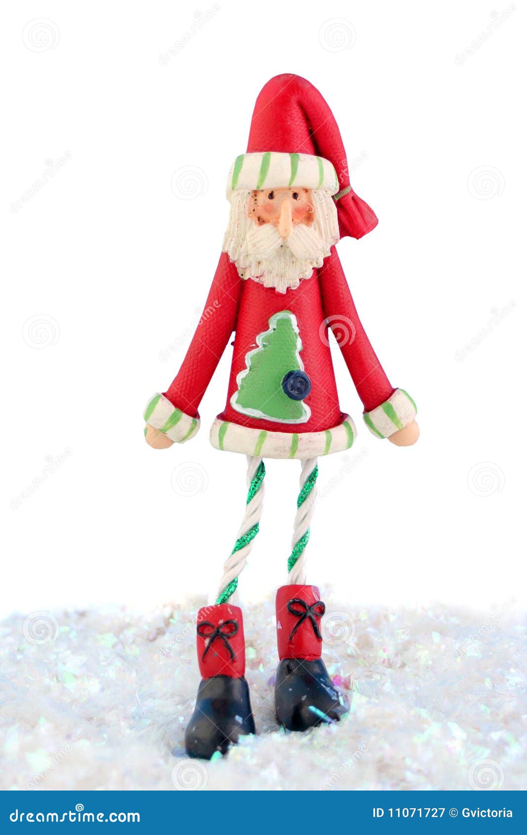 Santa flaco imagen de archivo. Imagen de santa, estrellas - 11071727