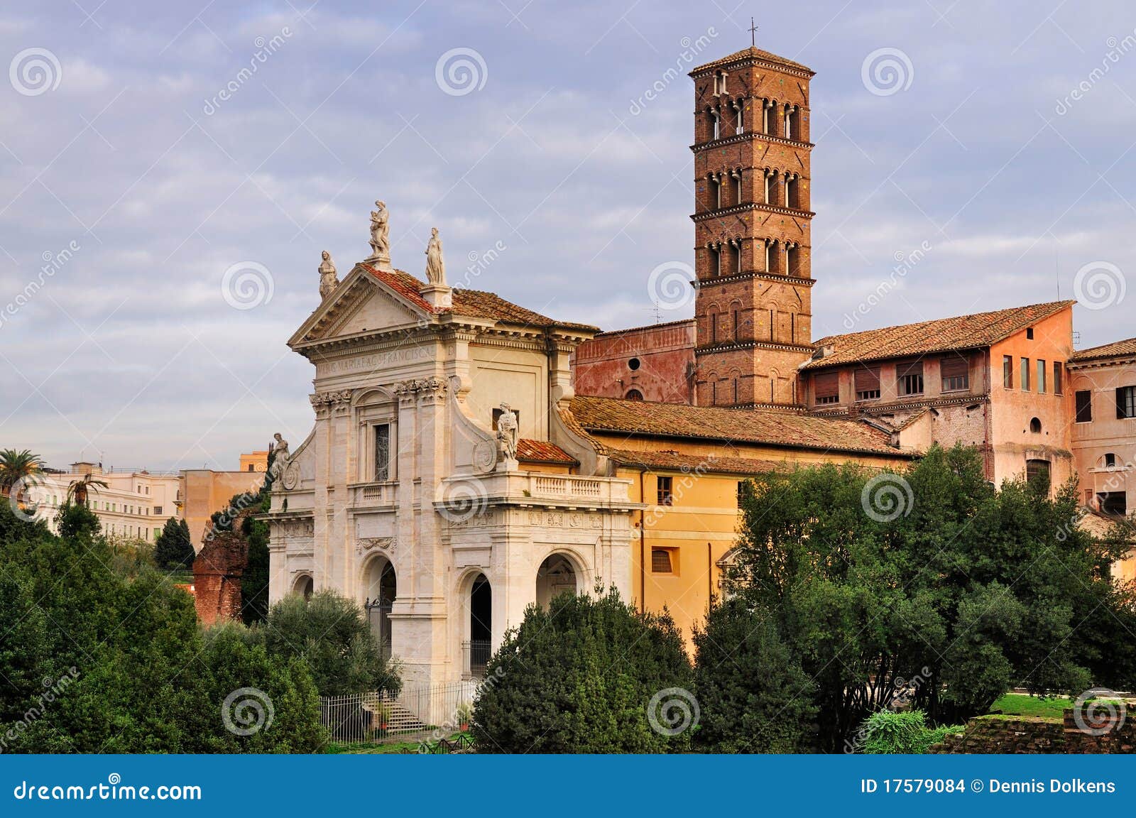 Santa Francesca Romana, Rome Stock Photography | CartoonDealer.com ...