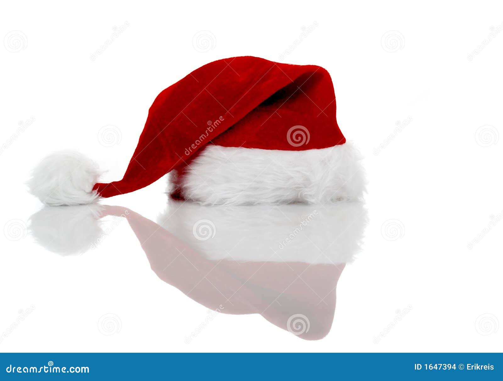 Santa Hat stock photo. Image of isolated, chris, christmas - 1647394