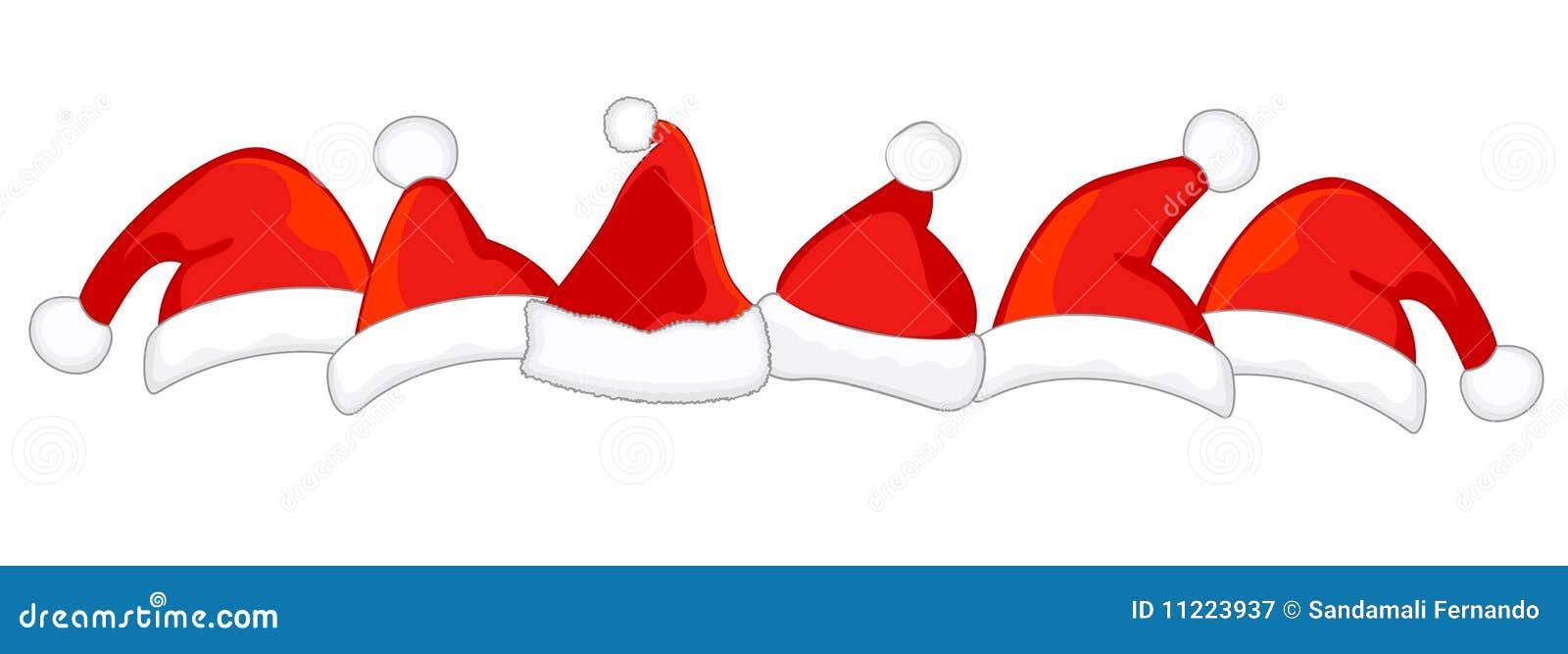 Santa Hat Divider Stock Illustrations – 44 Santa Hat Divider Stock ...