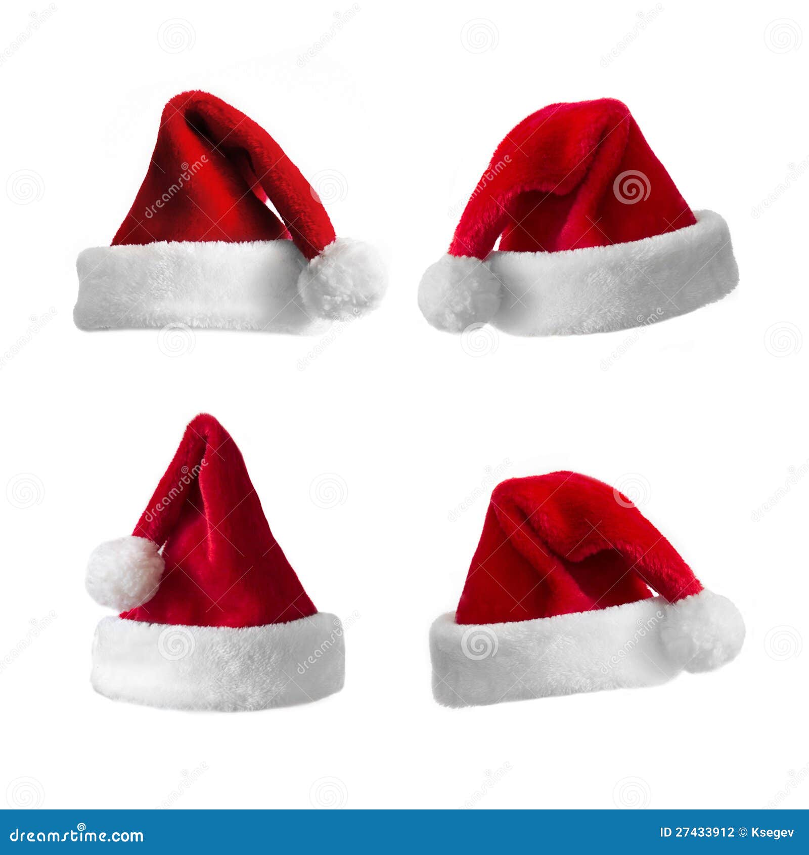 Santa hats collection stock photo. Image of christmas - 27433912