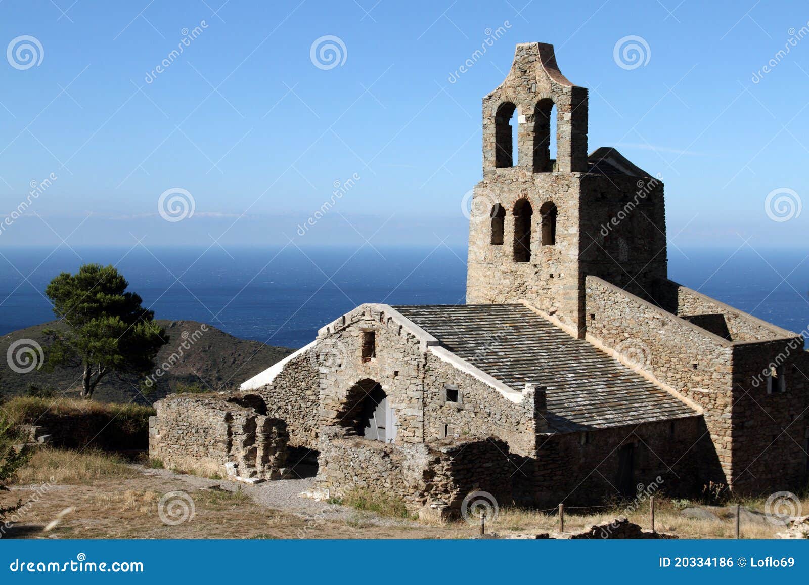 Santa Helena de rodes stock photo. Image of chapel, spanish - 20334186