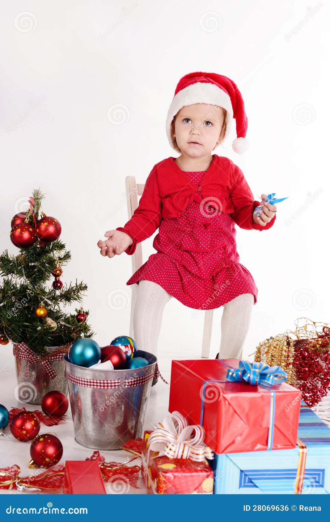 Santa helper stock photo. Image of people, green, gift - 28069636