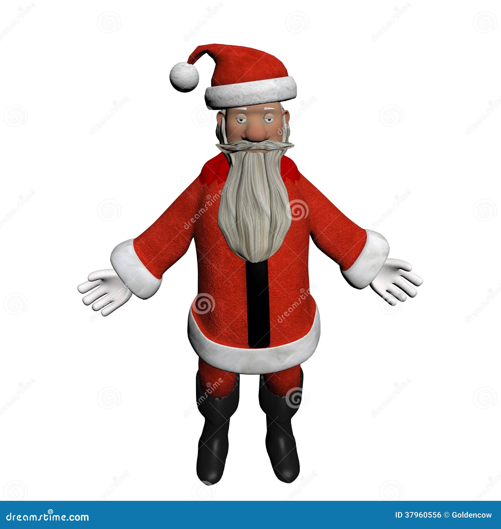 Santa stock illustration. Illustration of christmas, symbol - 37960556