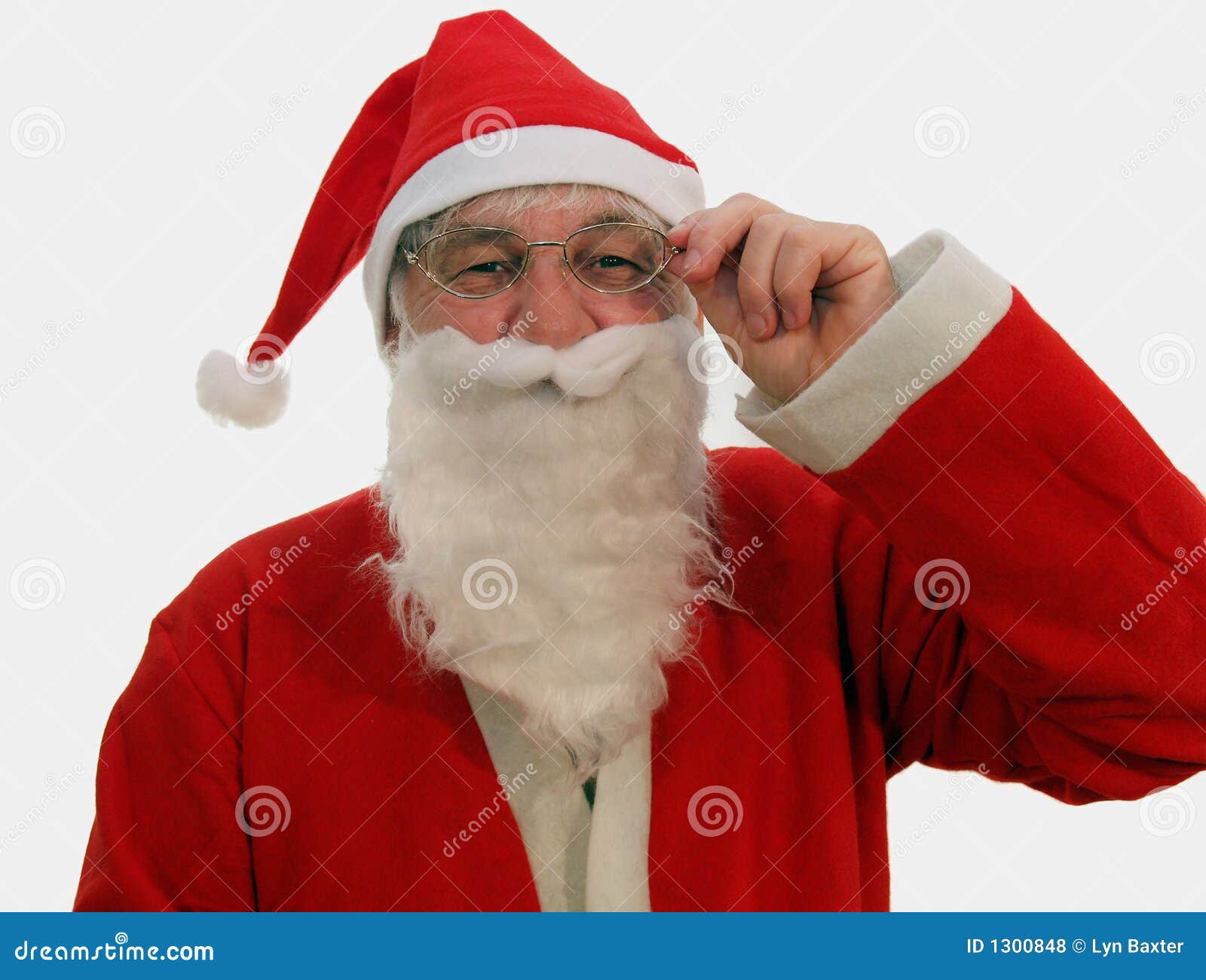 Santa Laughing stock photo. Image of beard, holiday, santa - 1300848