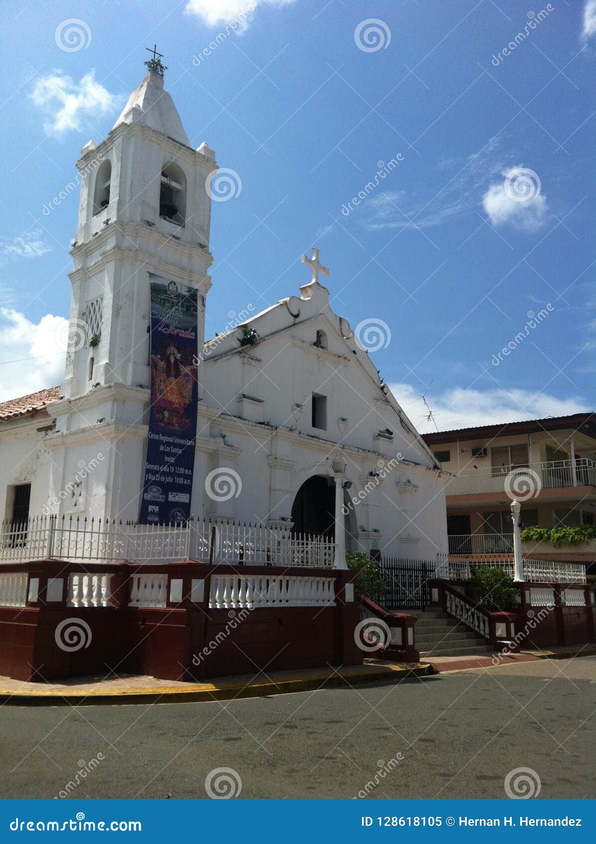 Santa Librada Church Dans Las Tablas Image stock - Image du saints ...