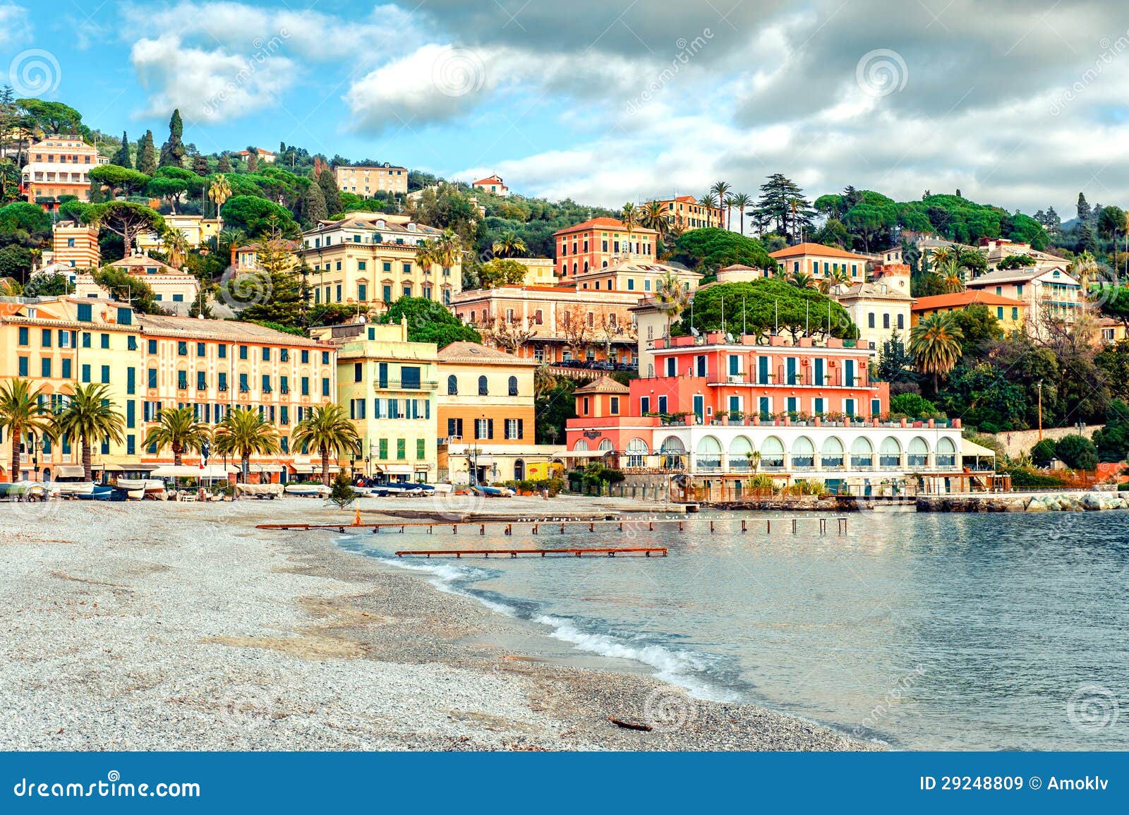 Santa Margherita Ligure stock image. Image of ancient - 29248809