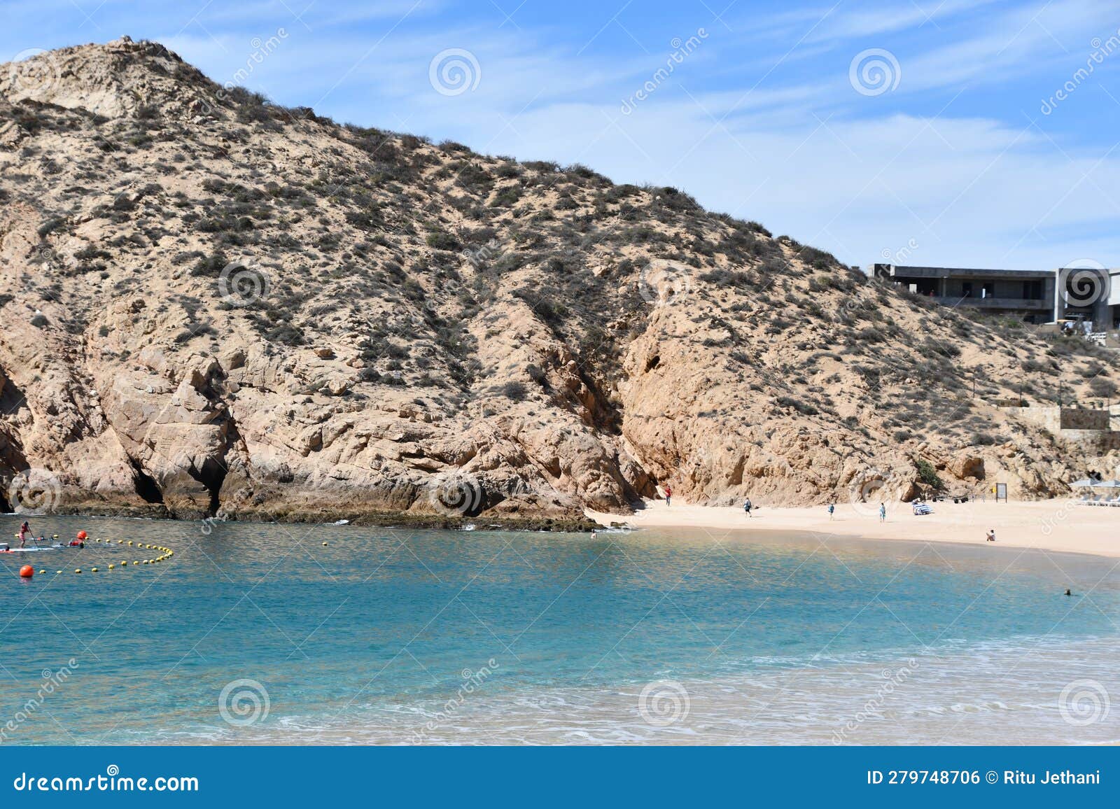 Santa Maria Beach (Playa Santa Maria) in Los Cabos, Mexico Stock Photo ...