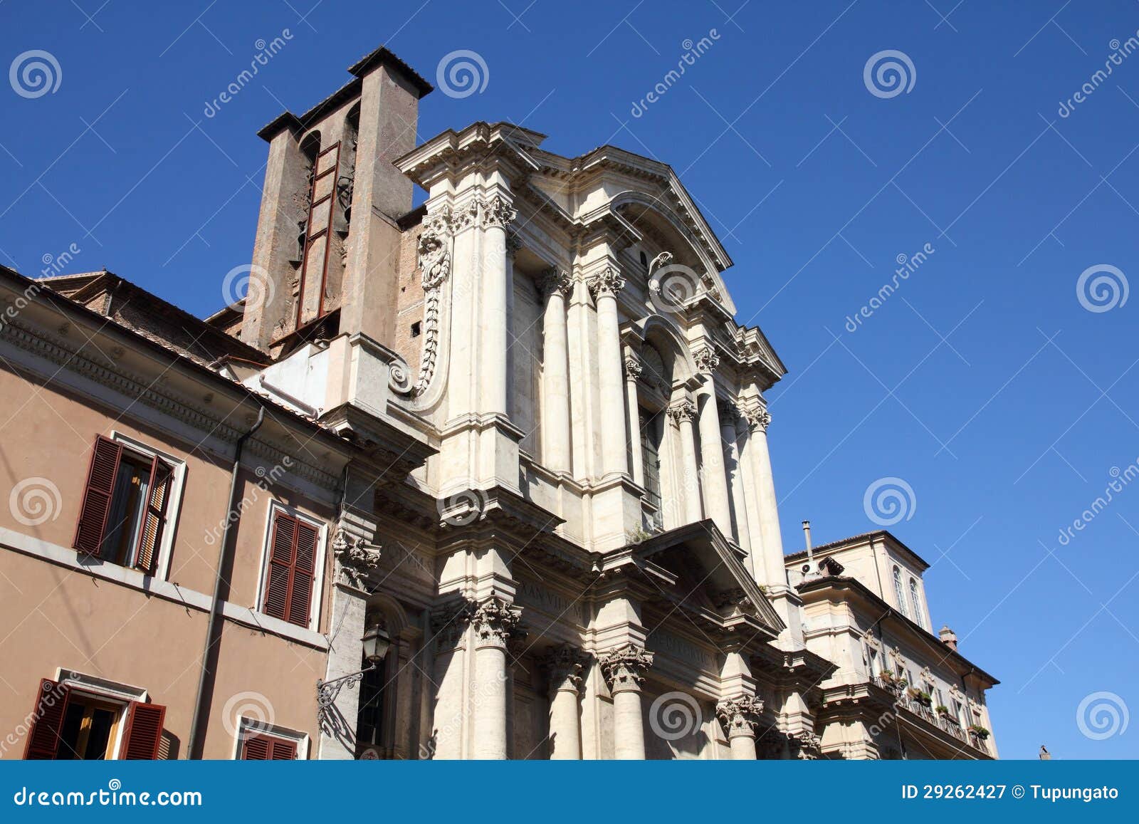 Santa Maria in Campitelli immagine stock. Immagine di annata - 29262427