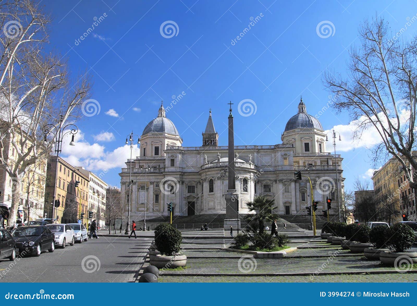 Santa Maria Maggiore Basilica in Roma Editorial Stock Image - Image of ...