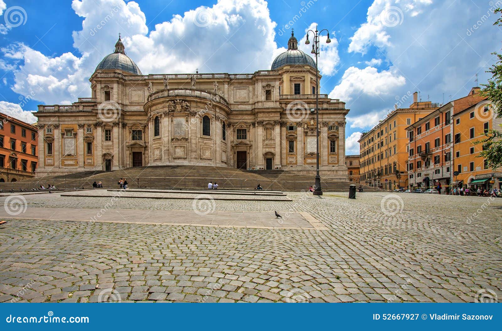 Santa Maria Maggiore, Rome, Stock Image - Image of building ...
