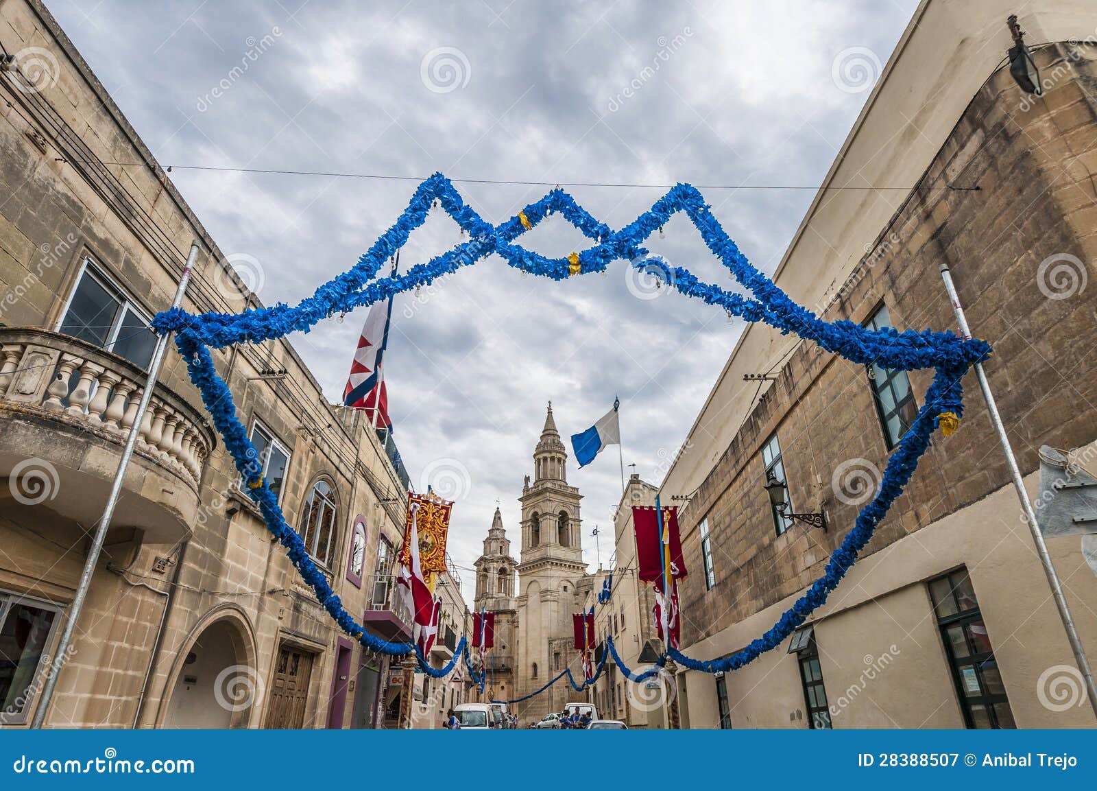 Santa Marija Assunta Procession in Gudja, Malta. Editorial Photography ...