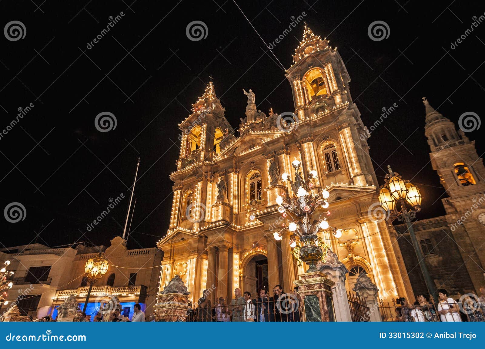 Santa Marija Assunta Procession in Gudja, Malta. Editorial Photography ...