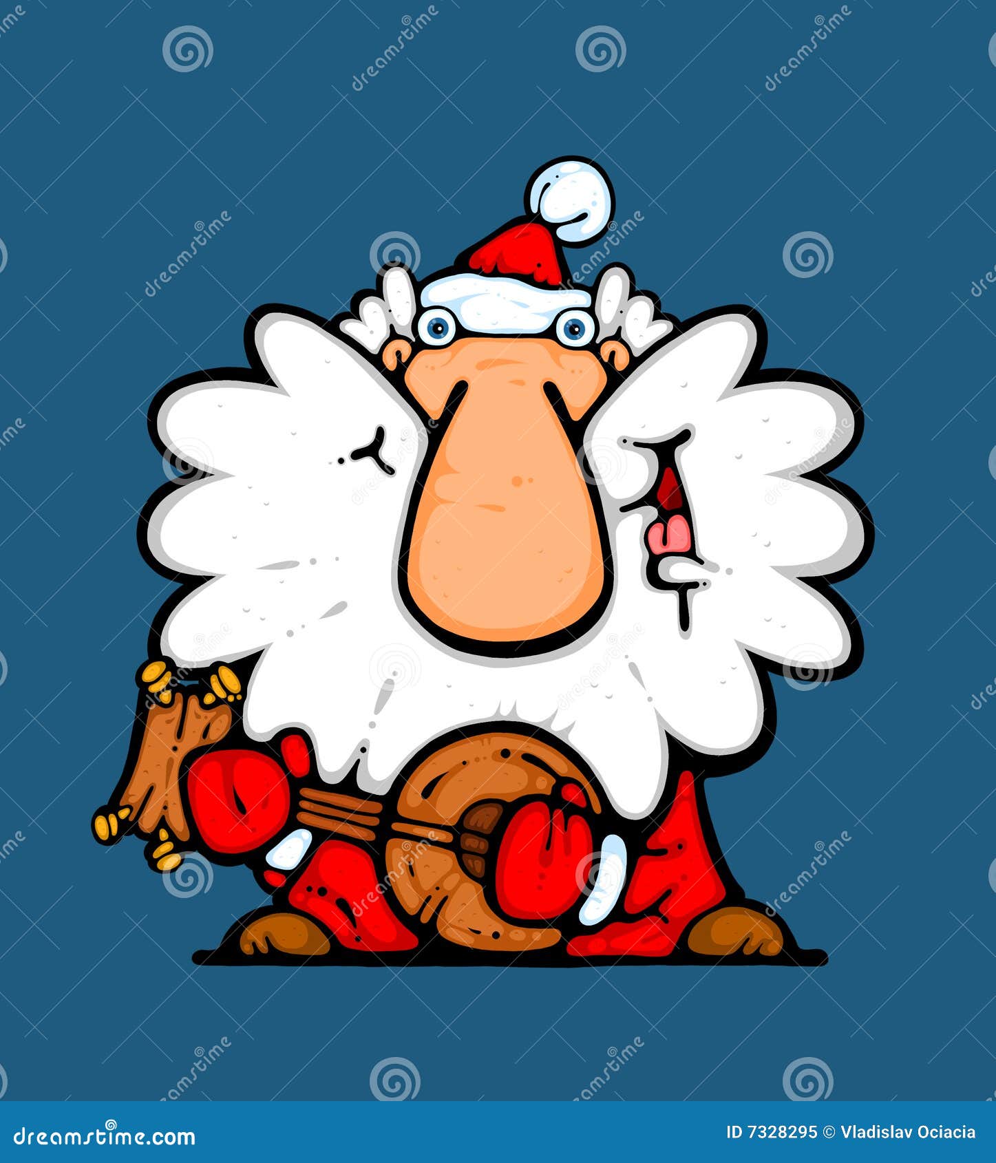 Santa Musician Stock Illustrations – 369 Santa Musician Stock ...