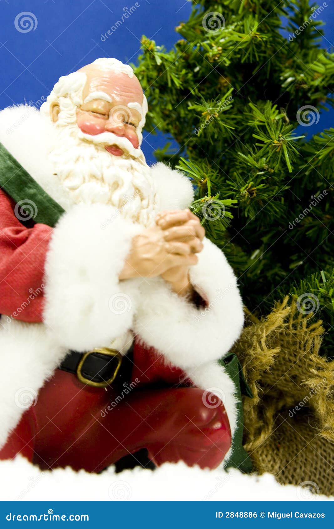 Santa Praying stock photo. Image of pray, north, christmas - 2848886