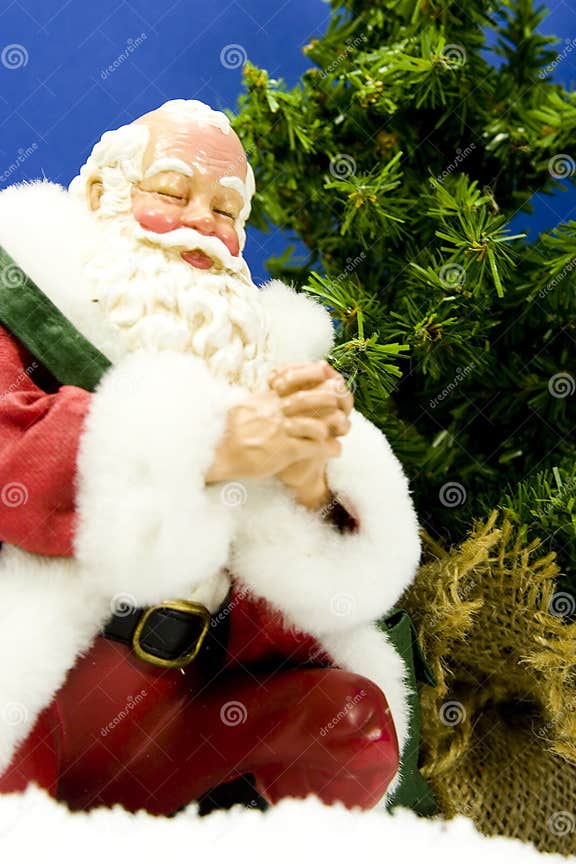 Santa Praying stock photo. Image of pray, north, christmas - 2848886