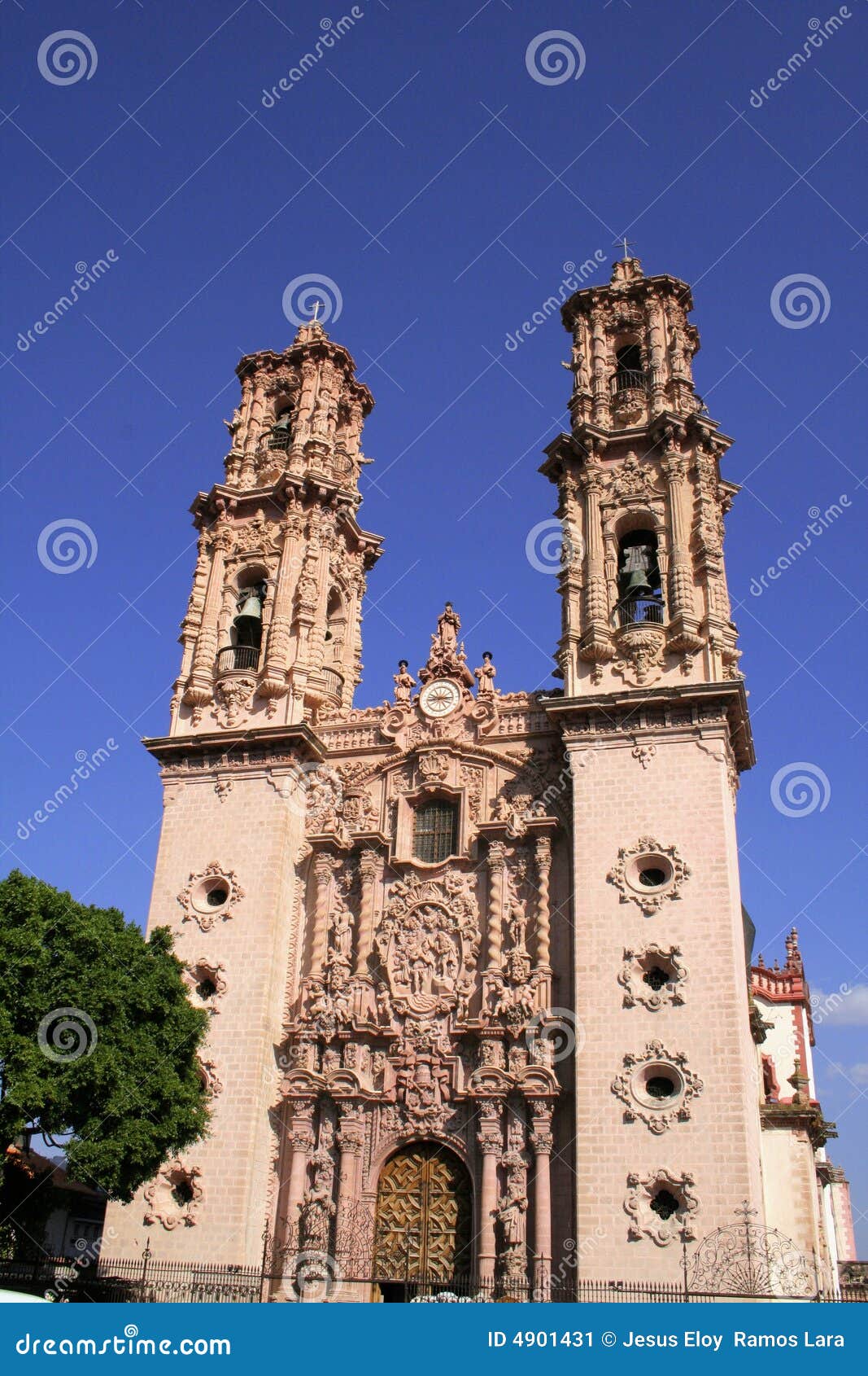 Santa Prisca stock image. Image of american, building - 4901431