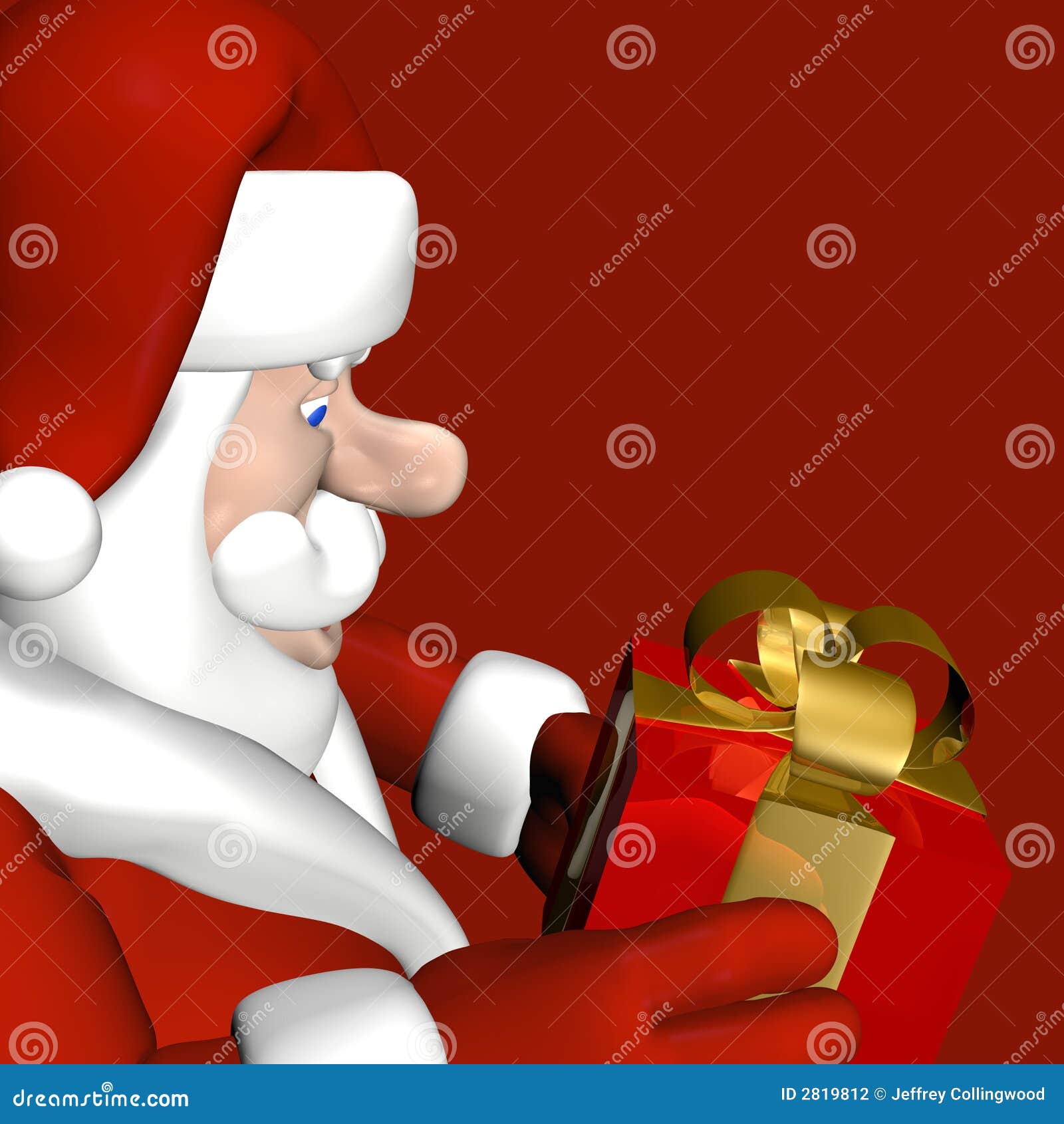Santa Profile Stock Illustrations – 1,368 Santa Profile Stock ...