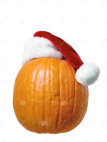 Santa Pumpkin stock photo. Image of seasonal, humor, xmas - 33468