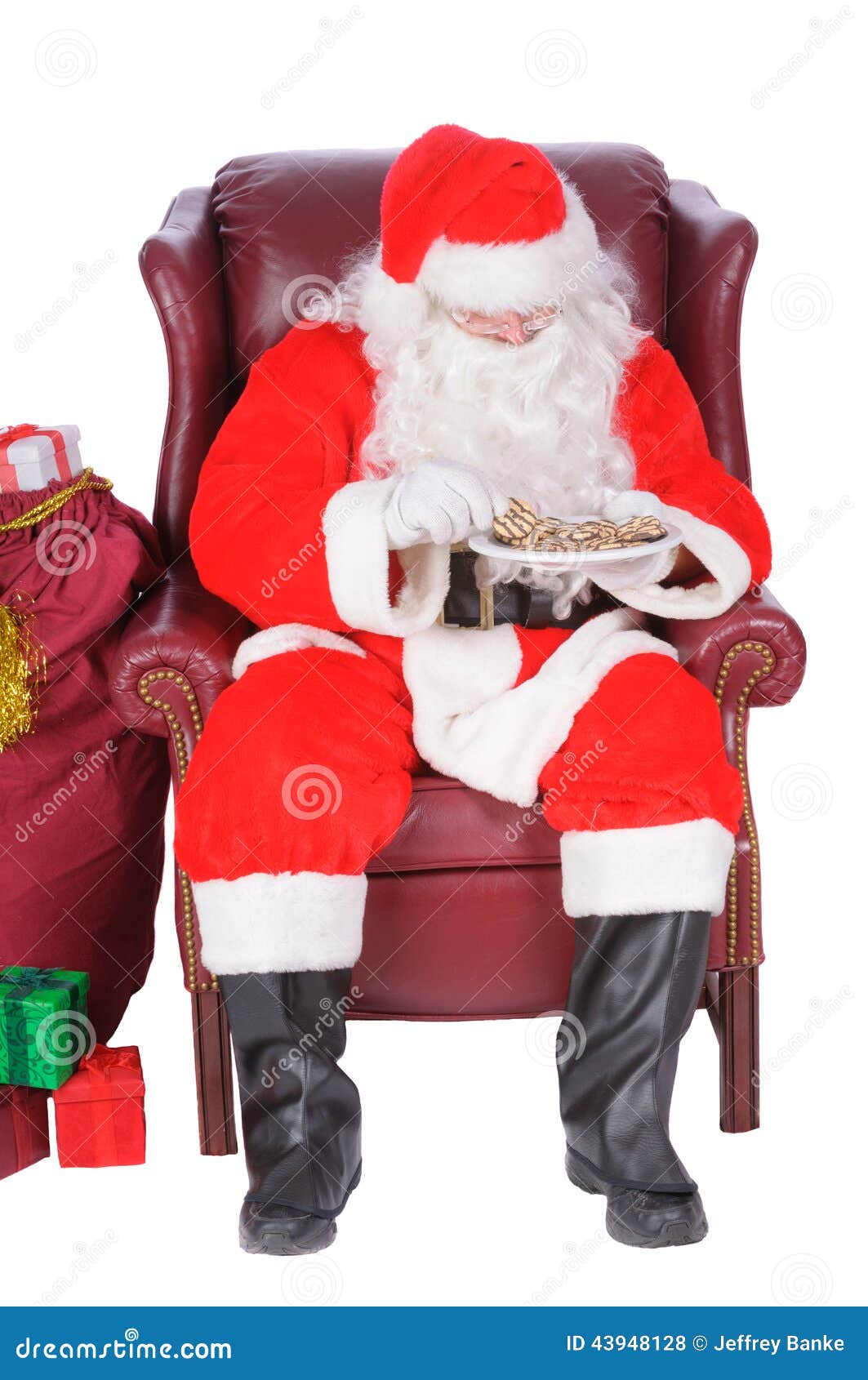 Santa resting stock photo. Image of nicholas, holiday - 43948128