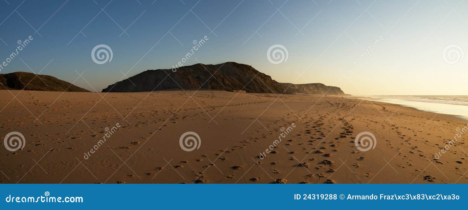Santa Rita beach, Portugal stock photo. Image of portugal - 24319288