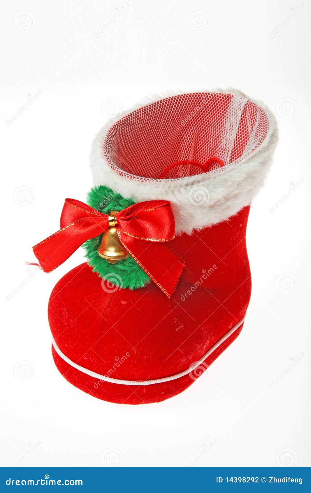 Santa s boot stock photo. Image of santa, celebration - 14398292