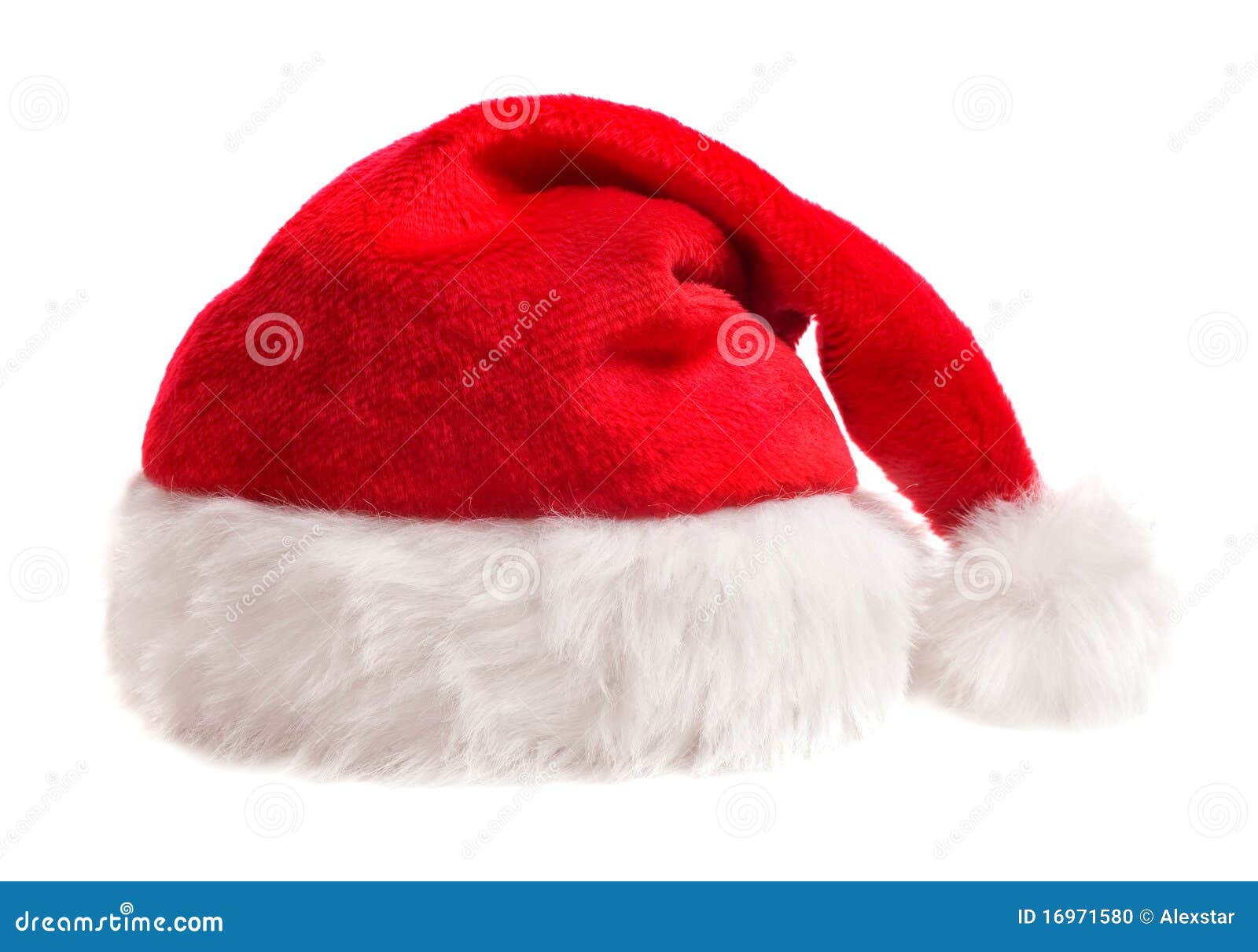 Santa s hat stock photo. Image of fluffy, christmas, santa - 16971580