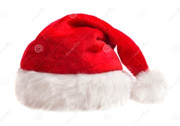 Santa s hat stock photo. Image of fluffy, christmas, santa - 16971580