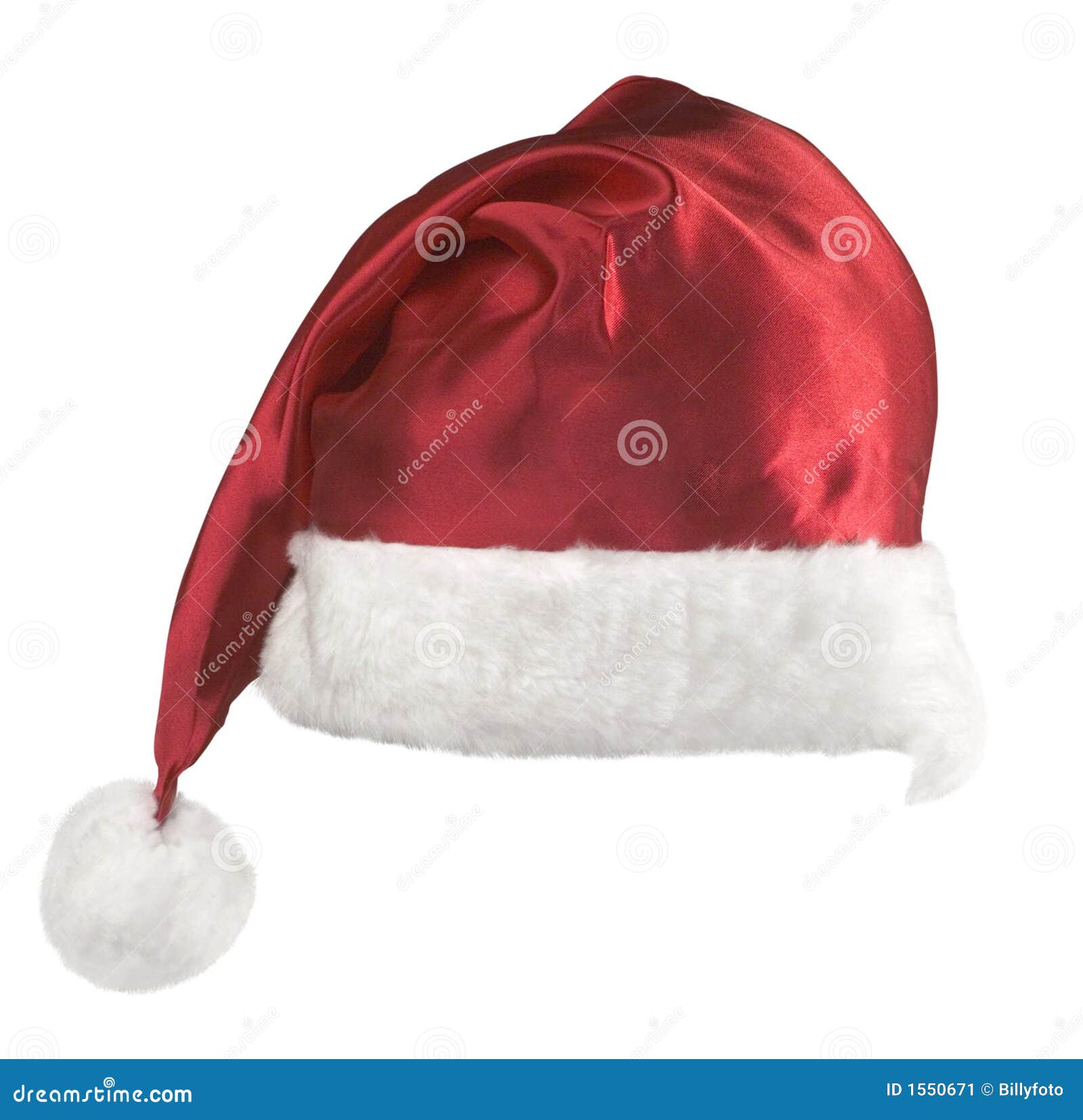 Santa s hat isolated stock image. Image of merry, headwear - 1550671