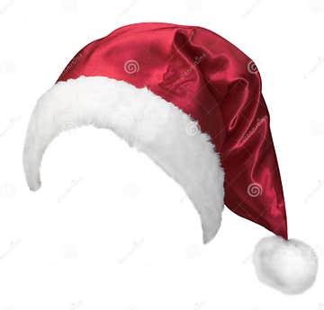 Santa s hat isolated stock image. Image of greetings, santa - 1550673