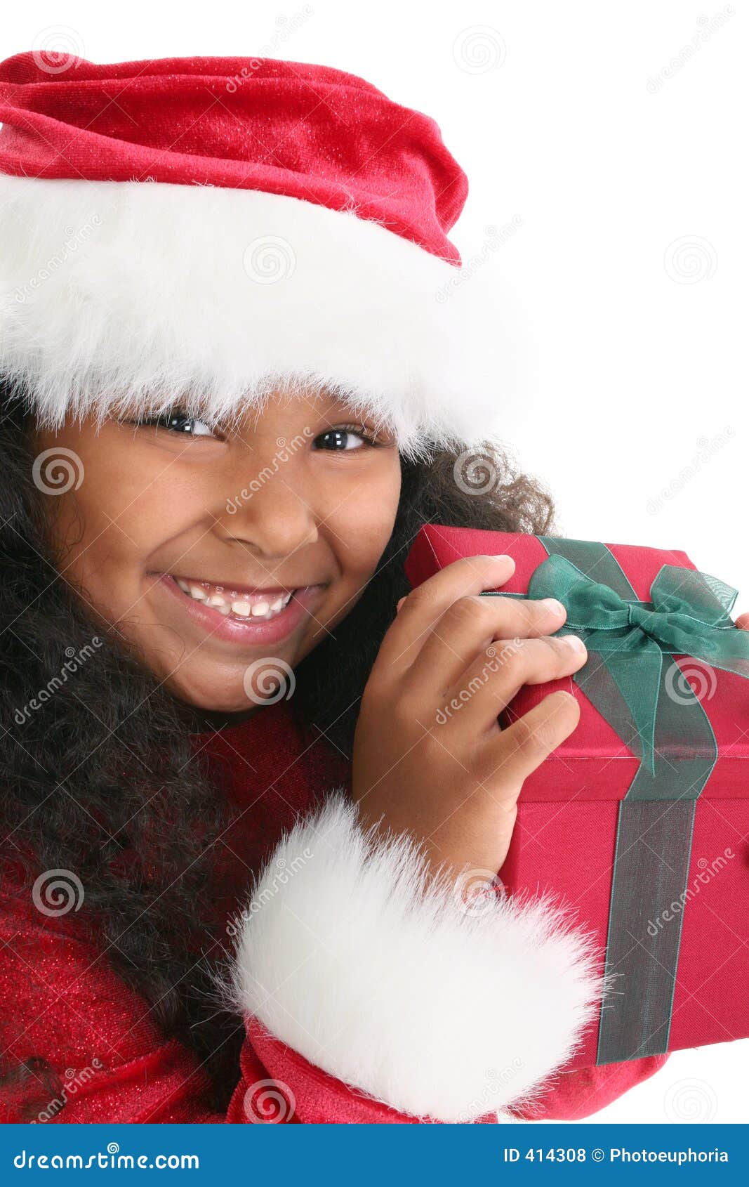 Santa s Helper stock photo. Image of present, happiness - 414308