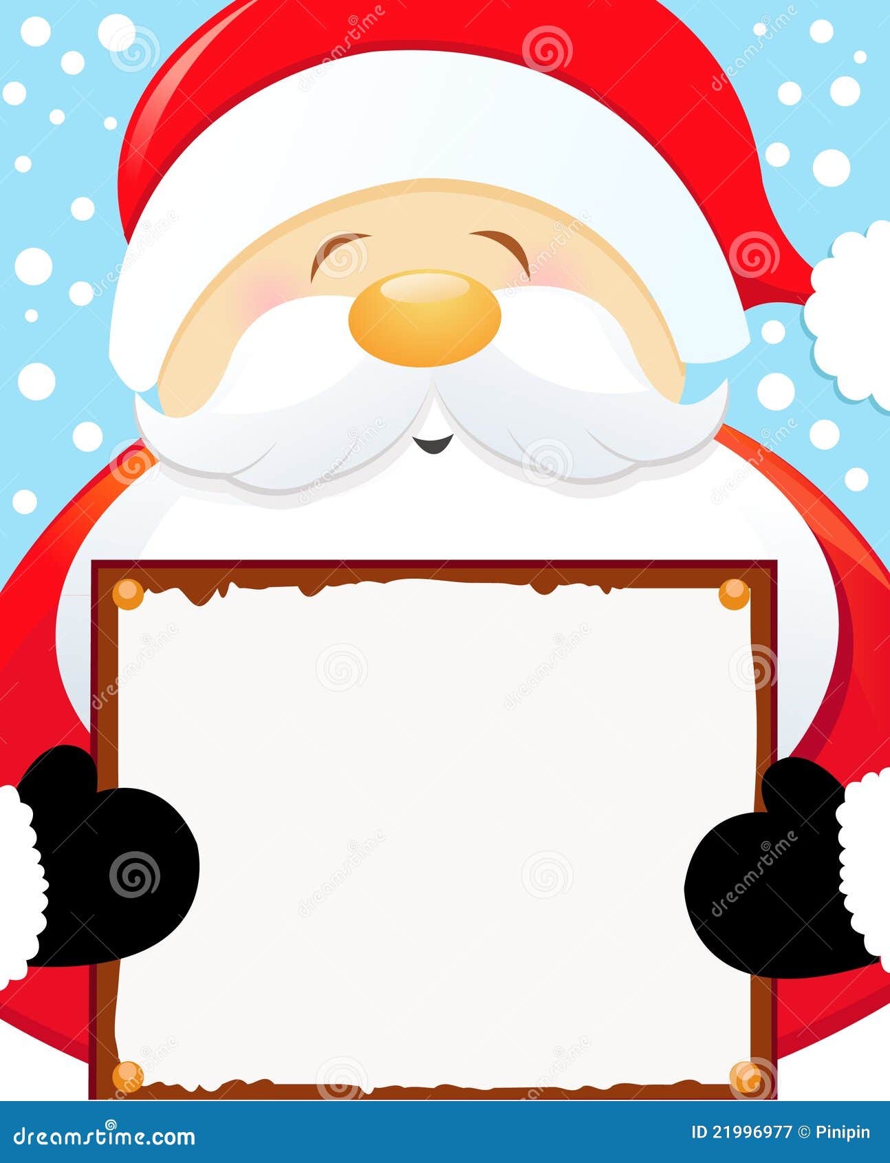 Santa s Xmas Message stock vector. Illustration of christmas - 21996977