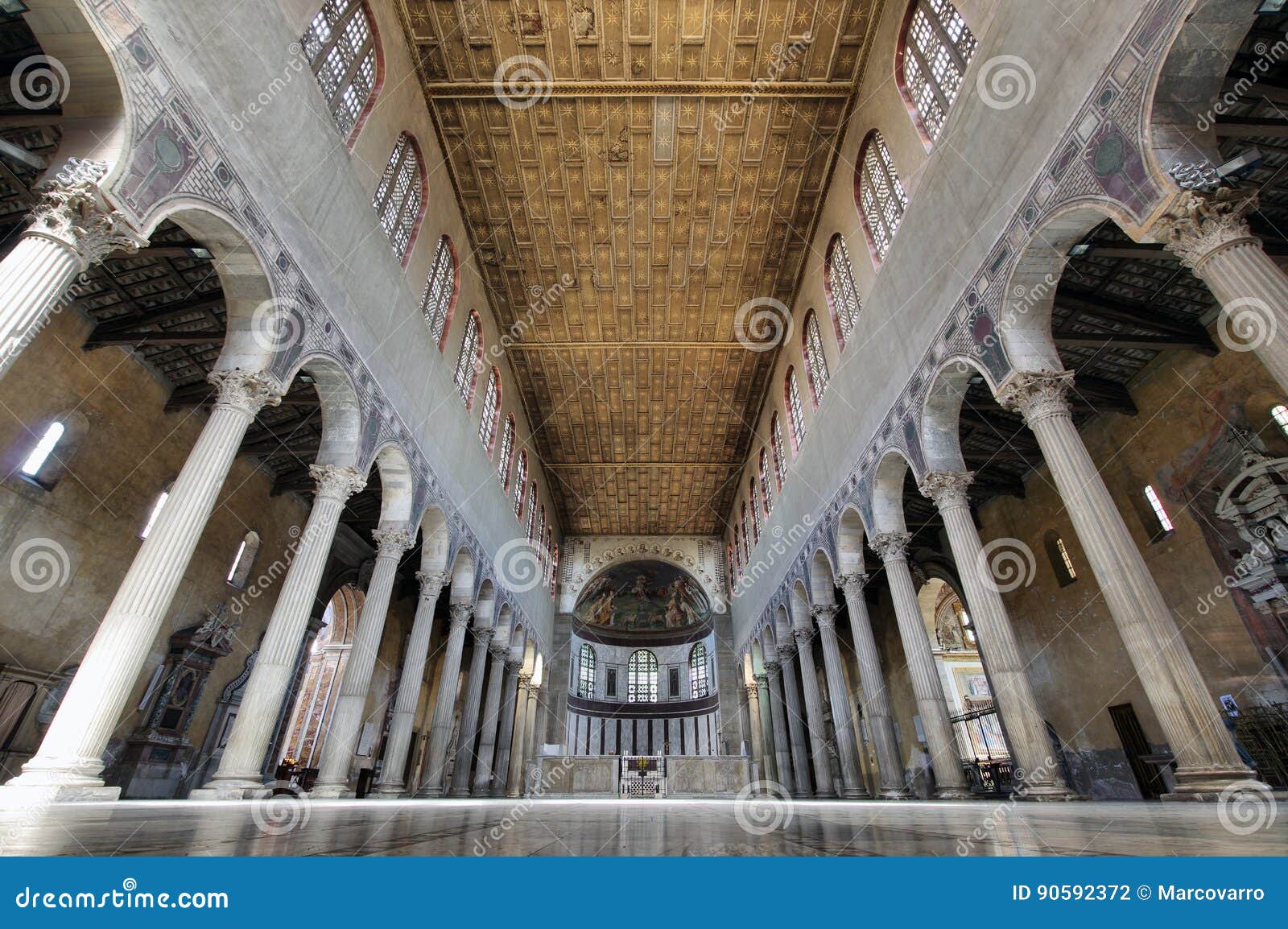 Santa Sabina Basilica in Rome Editorial Photography - Image of ancient ...