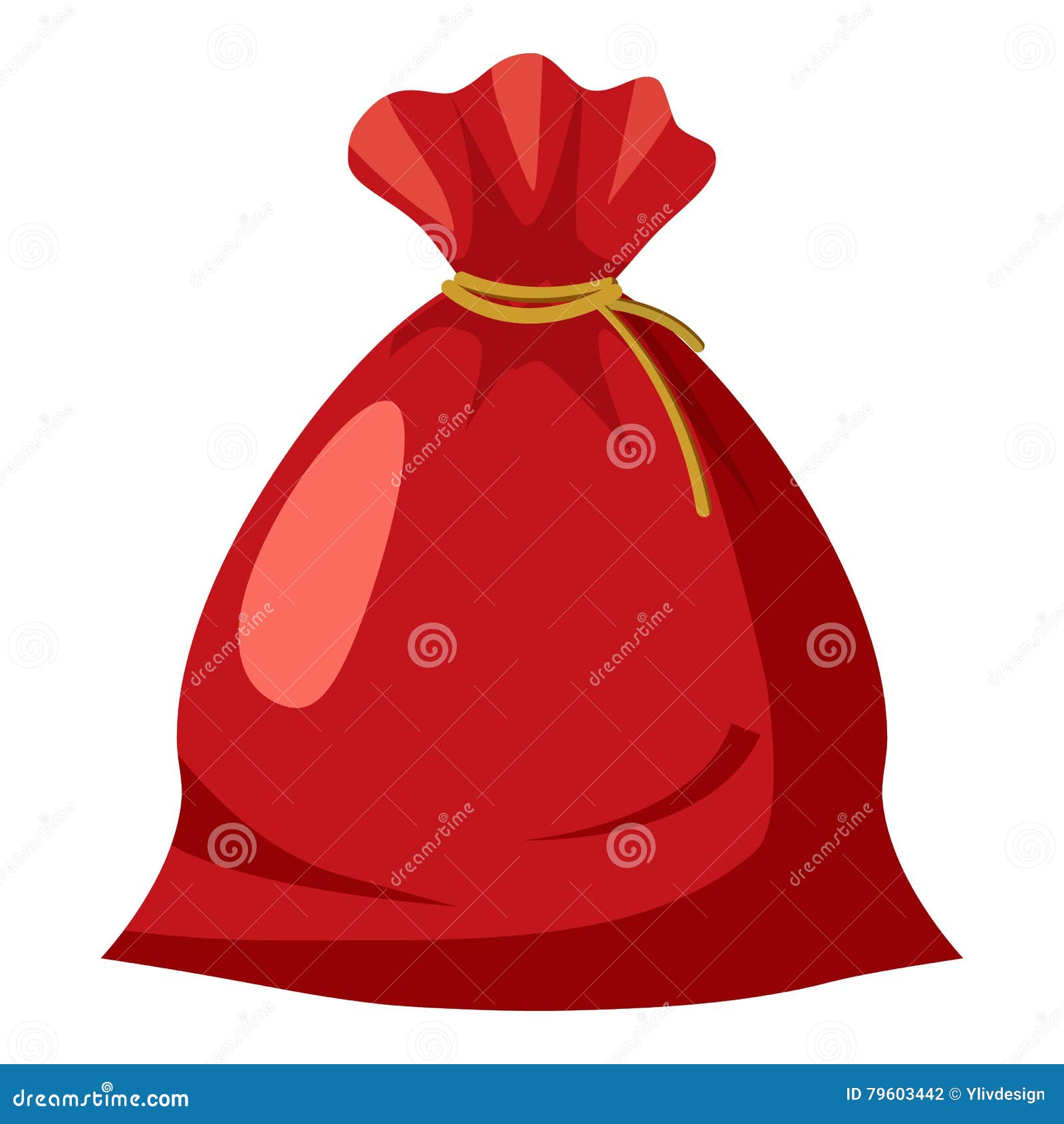 Santa Sack Vector Illustration | CartoonDealer.com #23571600