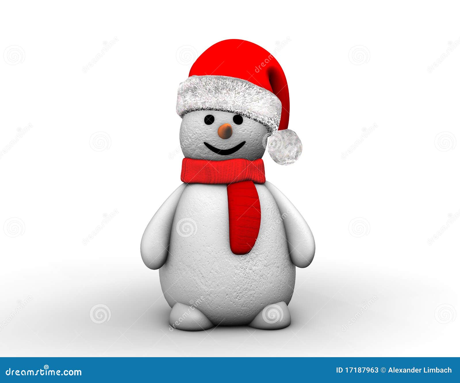 Santa Snowman stock illustration. Illustration of january - 17187963