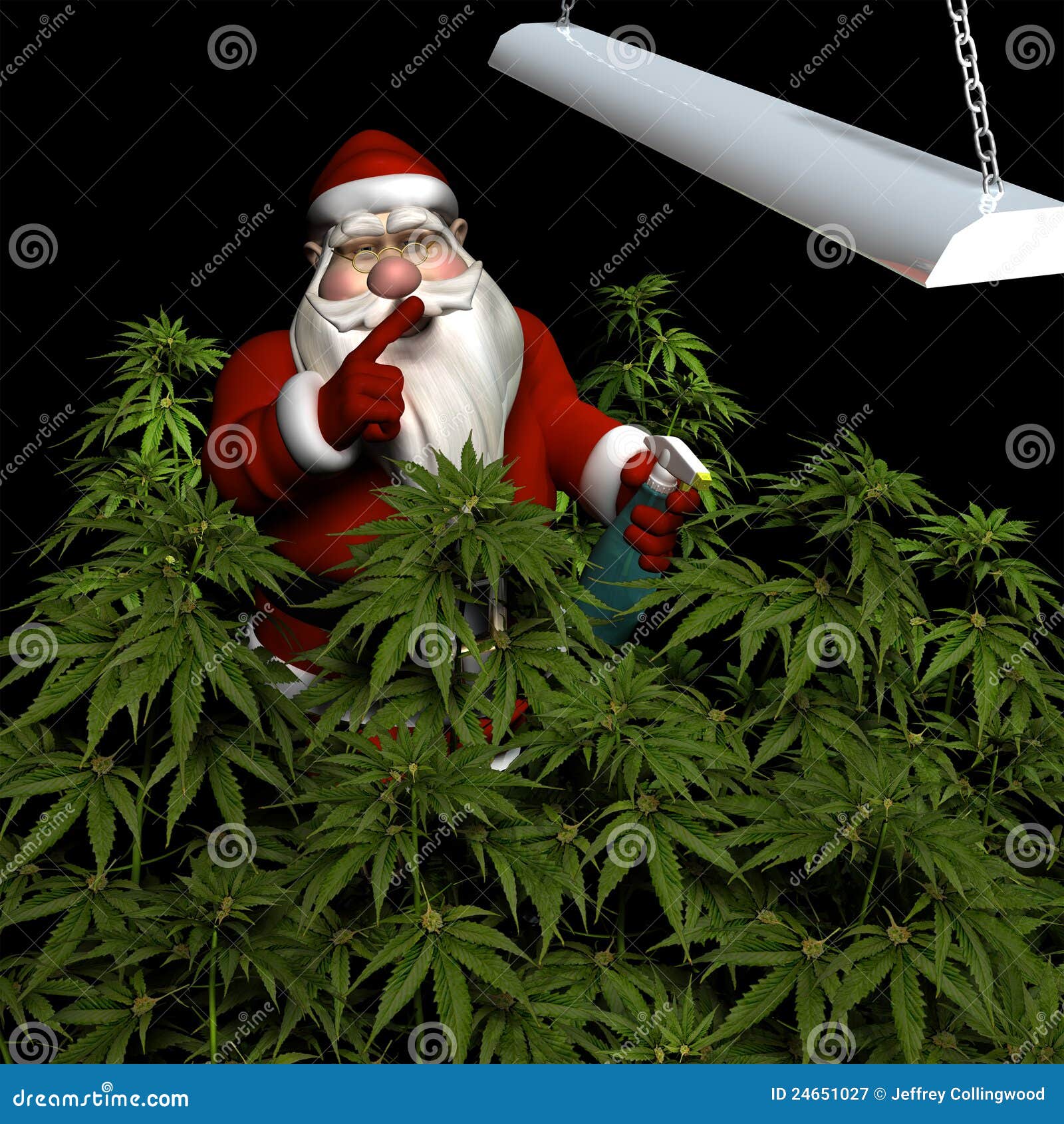 Weed Santa